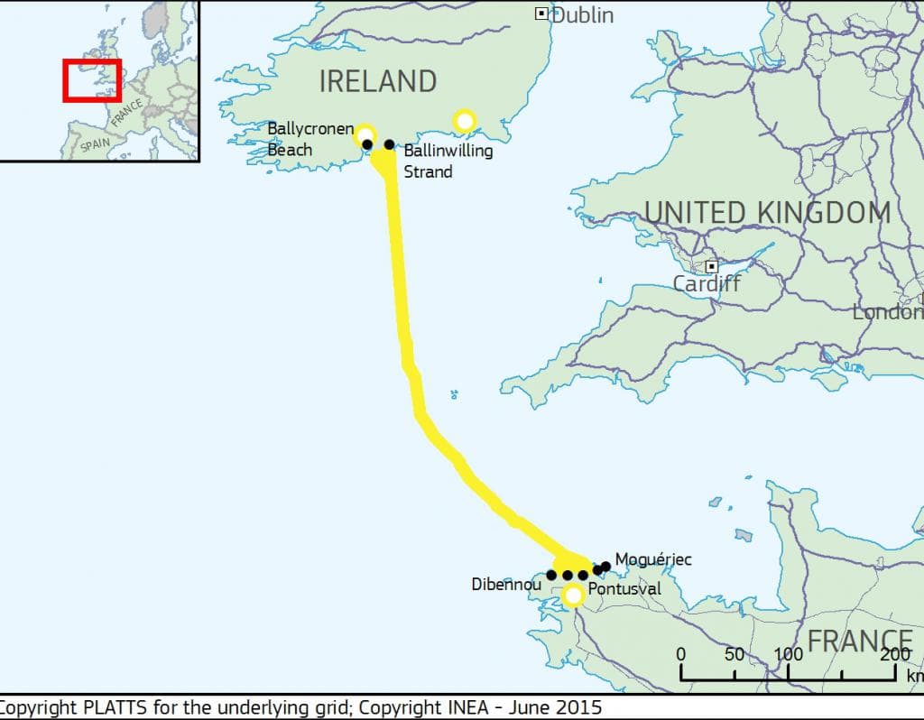 Le projet Celtic Interconnector va relier l'Irlande à la France